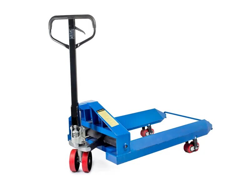 1182529 Тележка гидравлическая для рулонов 2500 кг 1150х850 мм полиуретановые колеса TOR ZT