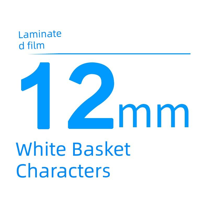 Лента PUTY подходит для этикеточных принтеров Brother, ламинированные ленты для принтеров этикеток 12 мм, 6, 9, 18, 36,