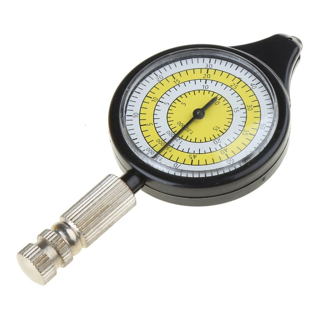 Компас-дальномер с одометром и курвиметром, Черный