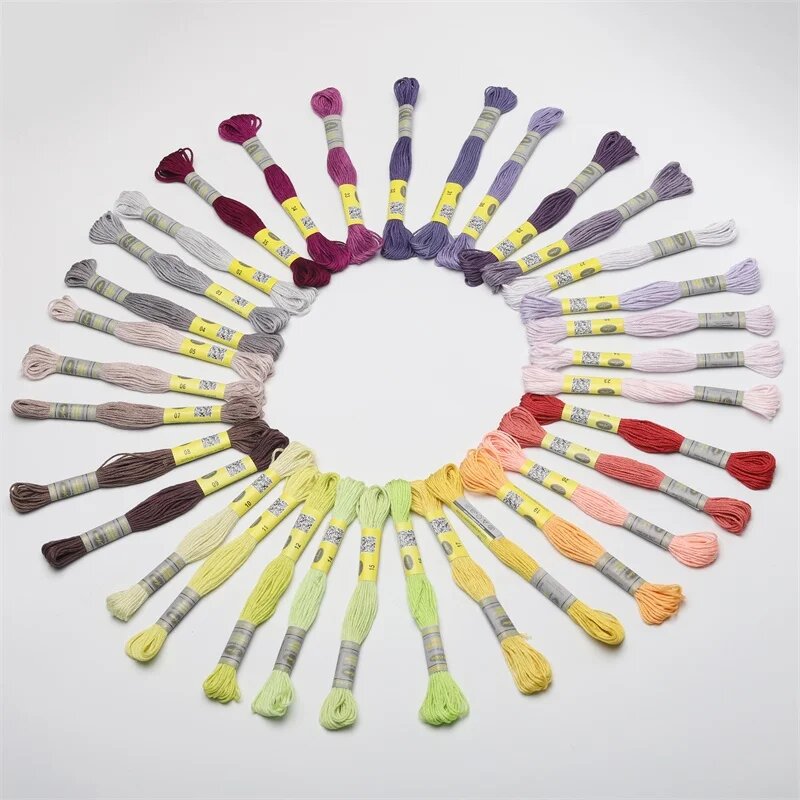 DMC Мулине 35 цветов 100% хлопок для вышивки крестиком