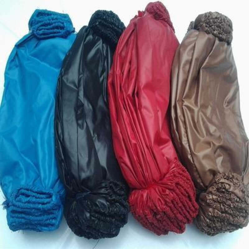 10 пар утолщенных и удлиненных водонепроницаемых рукавов, однотонные, защита труда, оптовая продажа от производителя