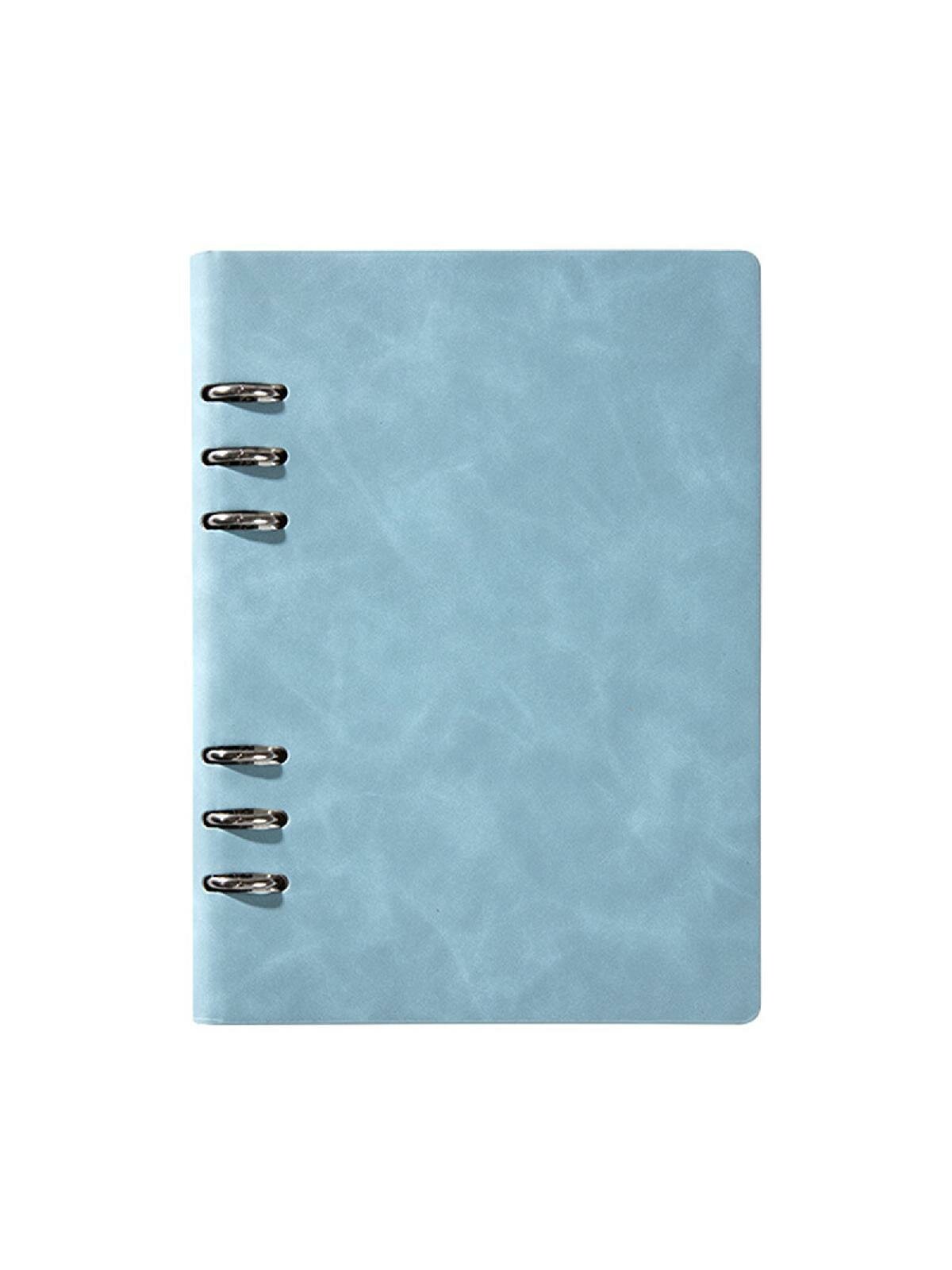 6 Кольцо связующего планировщик Блокнот А5 многоразовые вкладыш блокнот для женщин мужчин