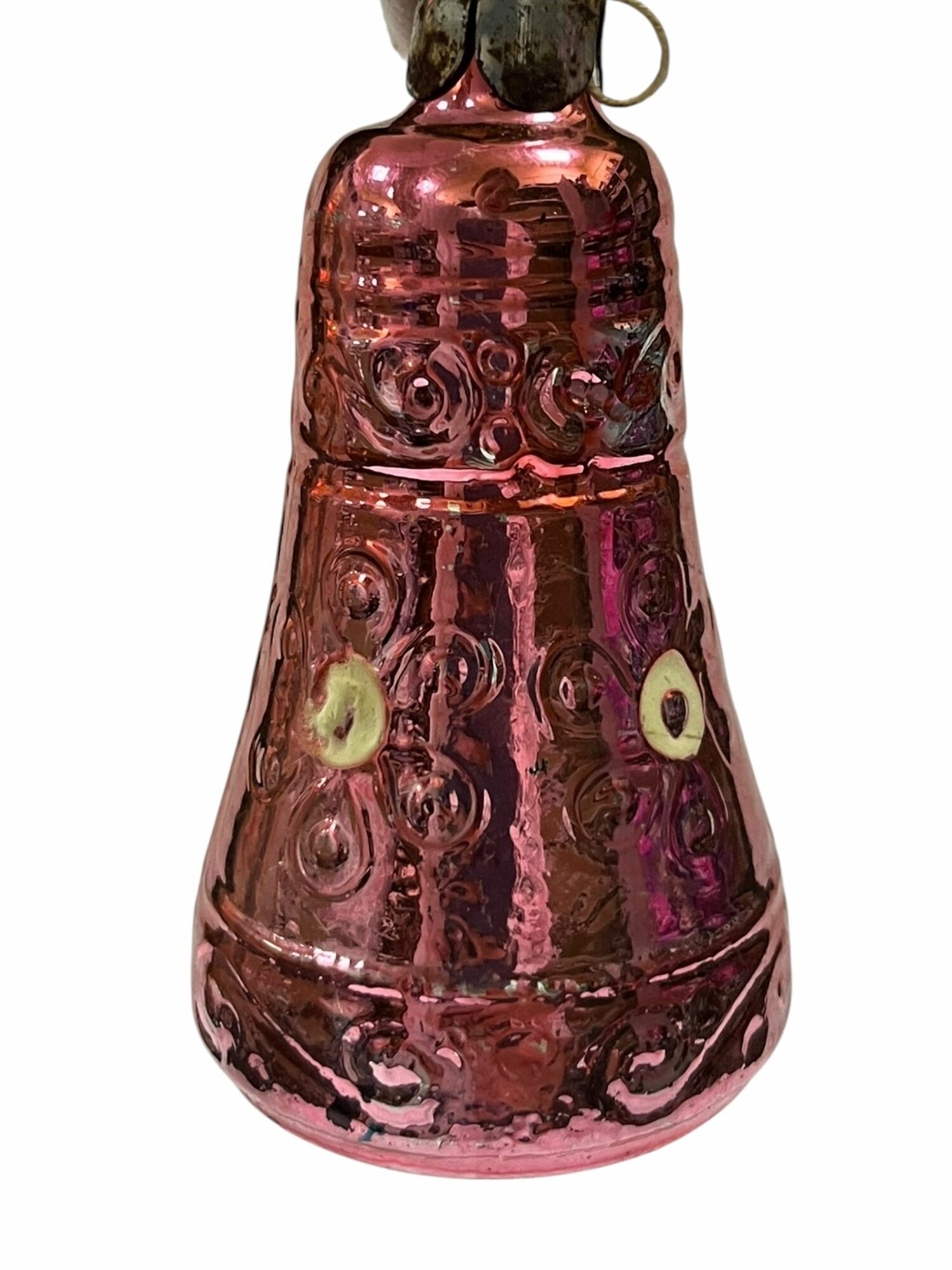 Советская винтажная елочная игрушка, Колокол, сделано в СССР