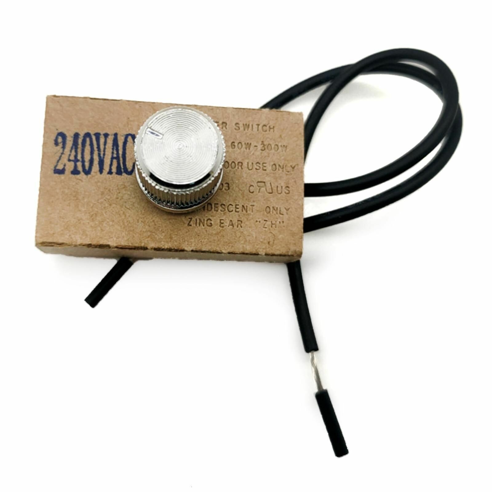 Светодиодный диммер с поворотным регулятором 120/240 В, - 240V