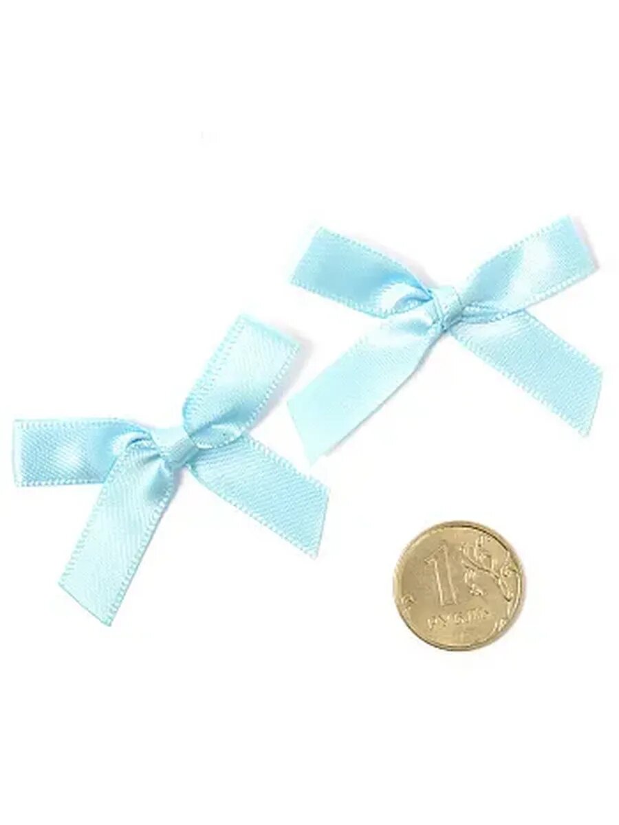 Бантики пришивные 100 шт 3,5 см