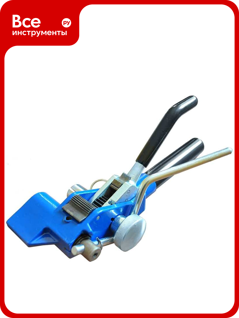 Инструмент натяжной Iron Master MBT004 MBT004-IM металлический корпус, нож для обрезки ленты, монтаж стяжек