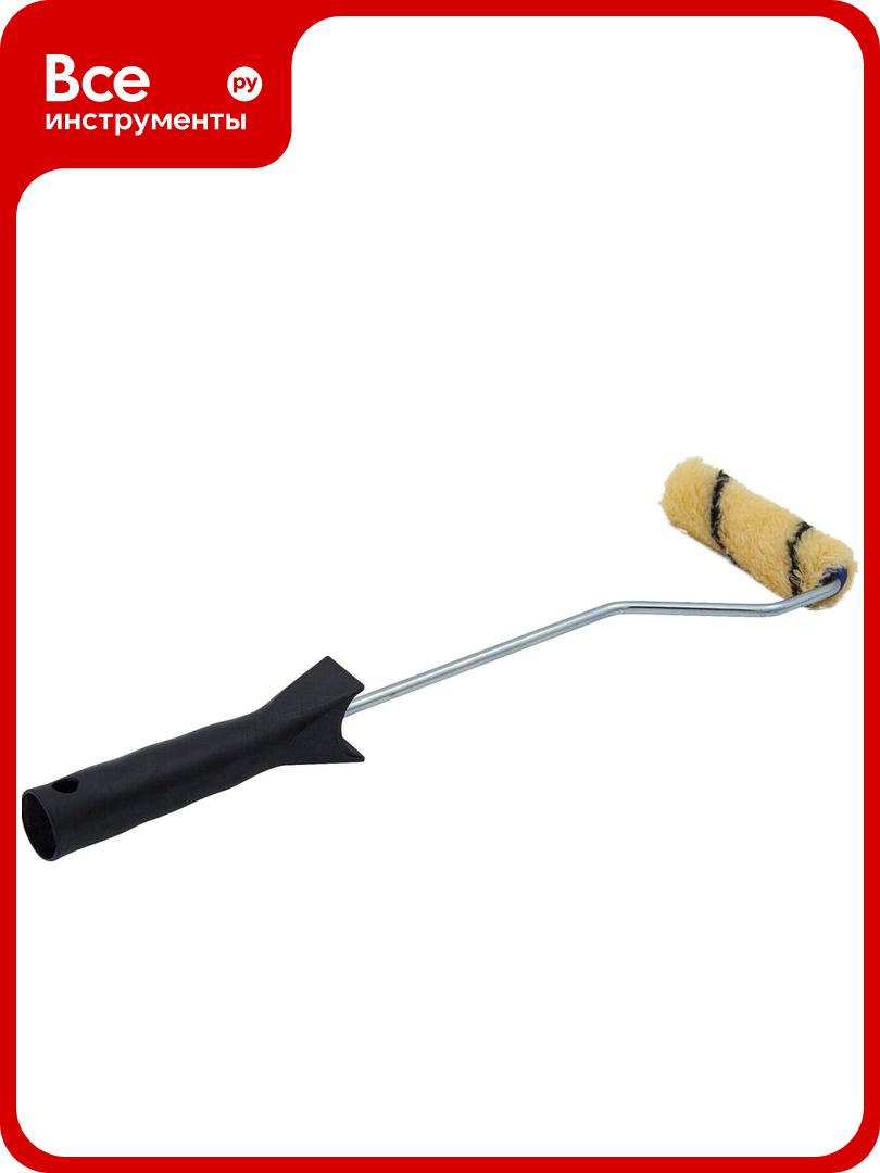 Мини-валик Korvus 0312131 с удлиненной ручкой, полиакрил, 11х100х15 мм ЛА-00001335