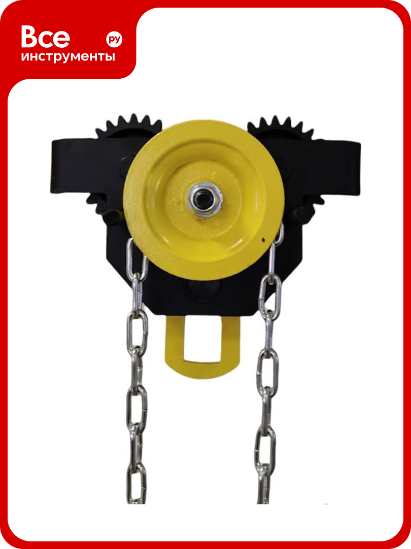 Каретка ручная OCALIFT DOPA 3т 6м тип GCL тележка на двутавр с ручным приводом dr30006