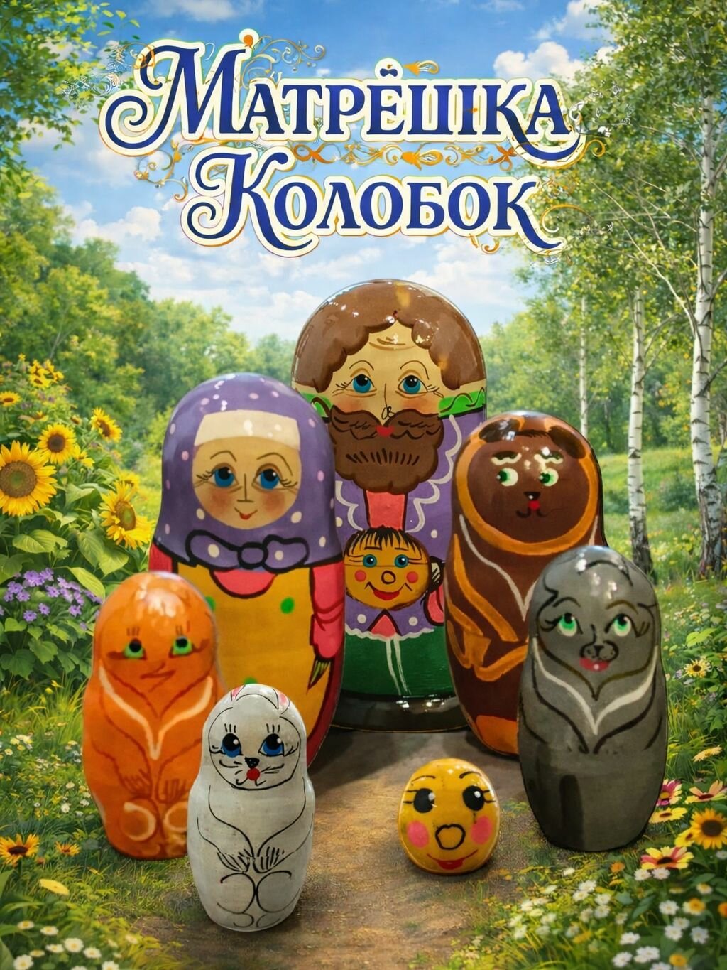 Матрешка Колобок