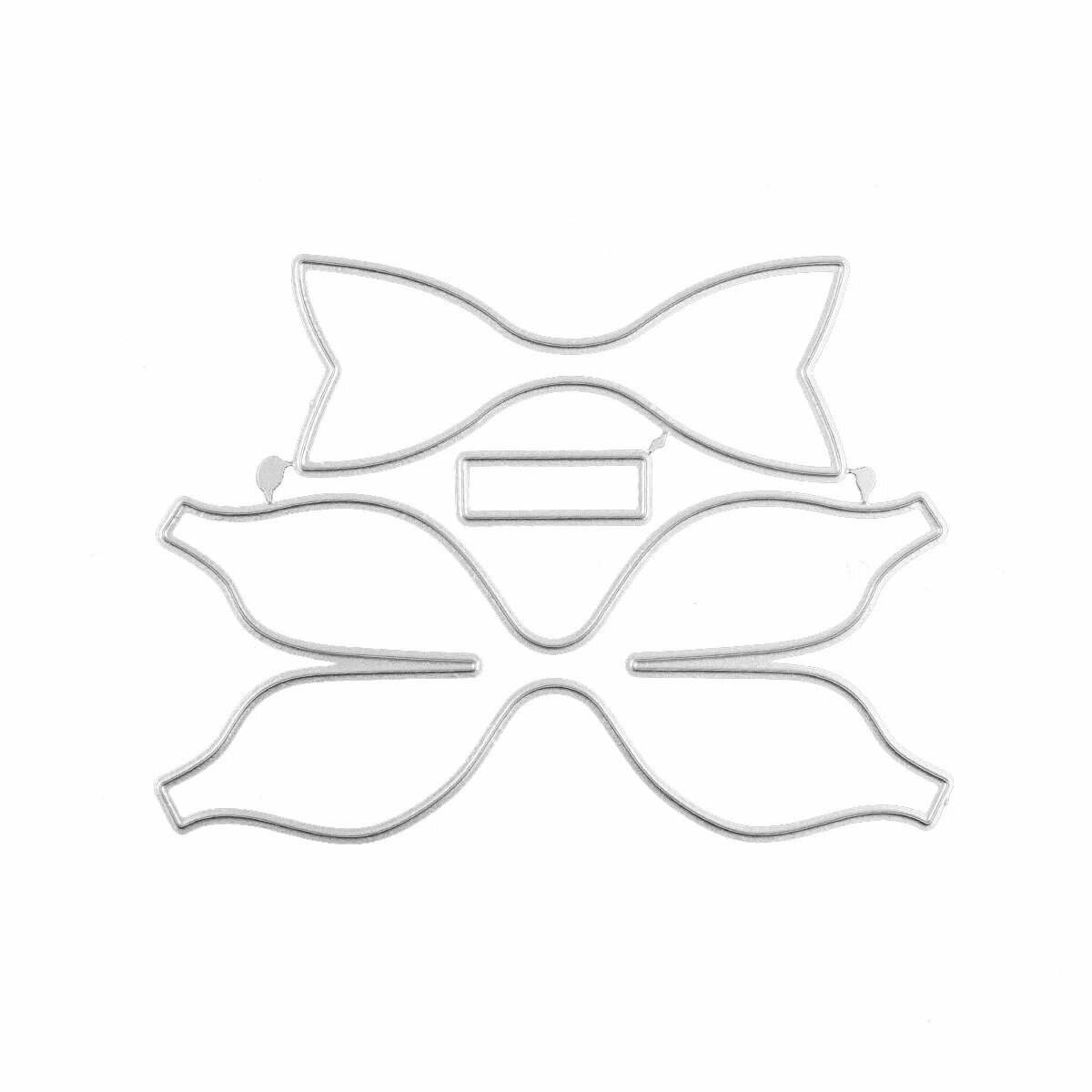 Металлические вырубные штампы с бантом DC-1568-A