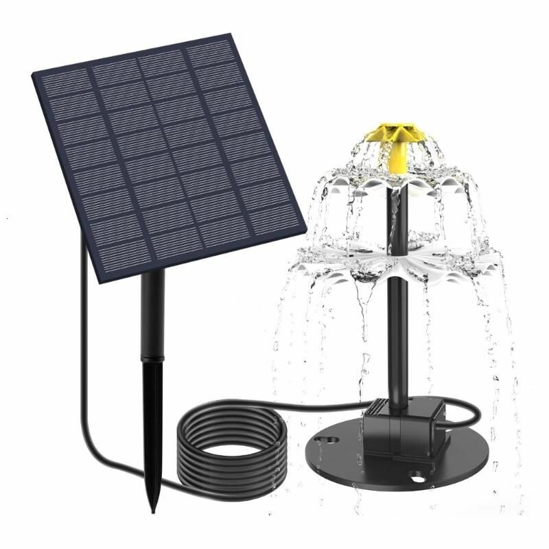 Автоматический солнечный фонтан для птиц, 2.5W