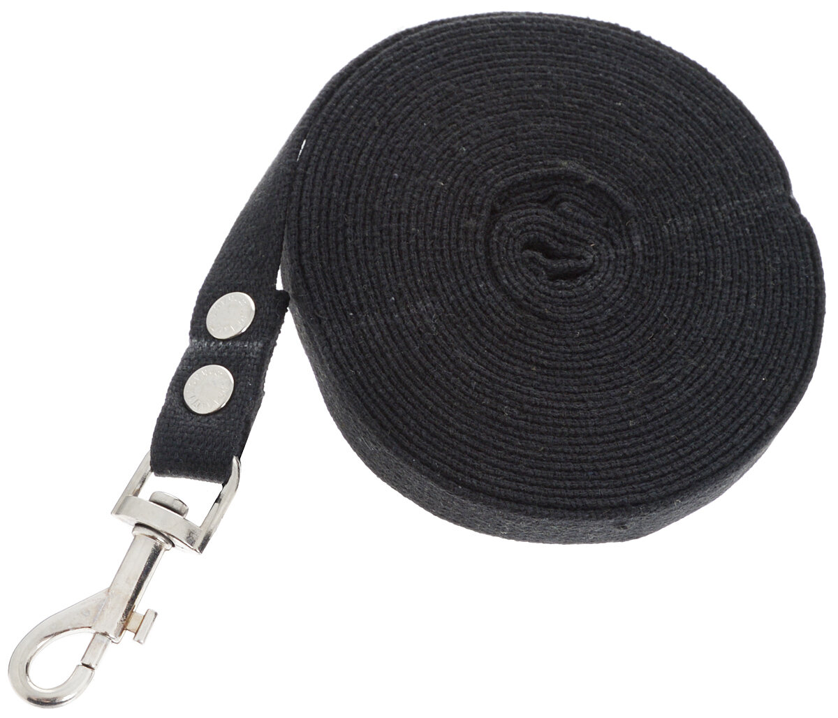 Поводок брезентовый Каскад "Классика", для собак, ширина 2,5 см, длина 7 м