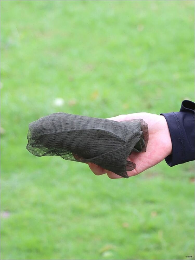 Москитная сетка на голову. Накомарник противомоскитный, сетка на голову от насекомых