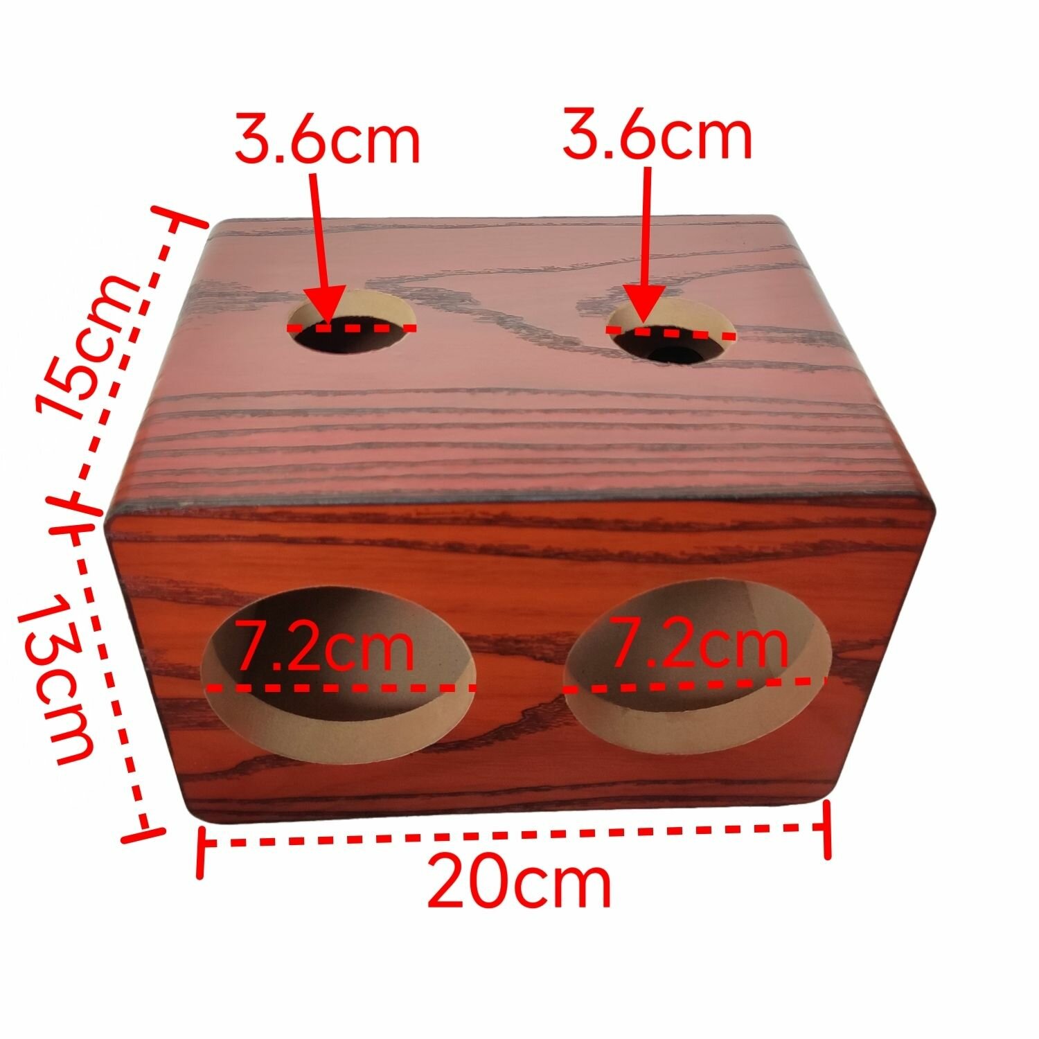 Двойной динамик 3inch сабвуфер пустой корпус пассивный аудио DIY корпус динамика корпус усилителя для автомобиля