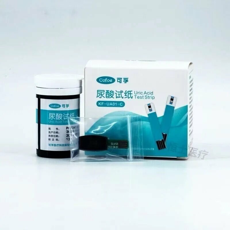 Cofoe 50 тест-полосок для определения уровня мочевой кислоты