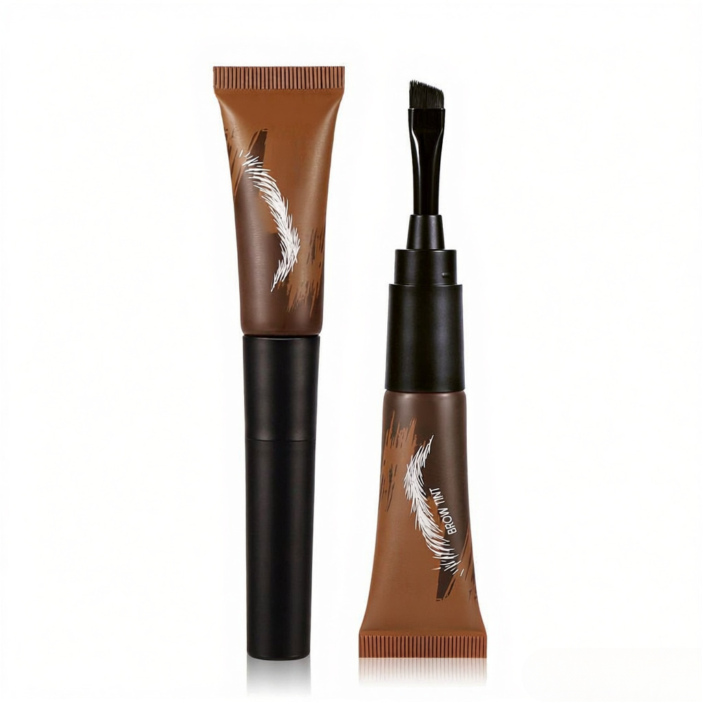 Долговечная Тушь Для Бровей: Специальная Формула Водонепроницаемый - Легкое Нанесение Стойкий Цвет На 1-2 Дня Для Ежедневного Ношения И Спортивной Деятельности