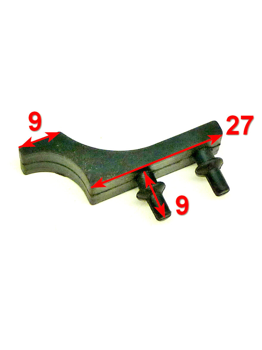 Демпфирующая вставка (задняя левая) для бензопилы HUTER BS-6218 (s/n TPW~)