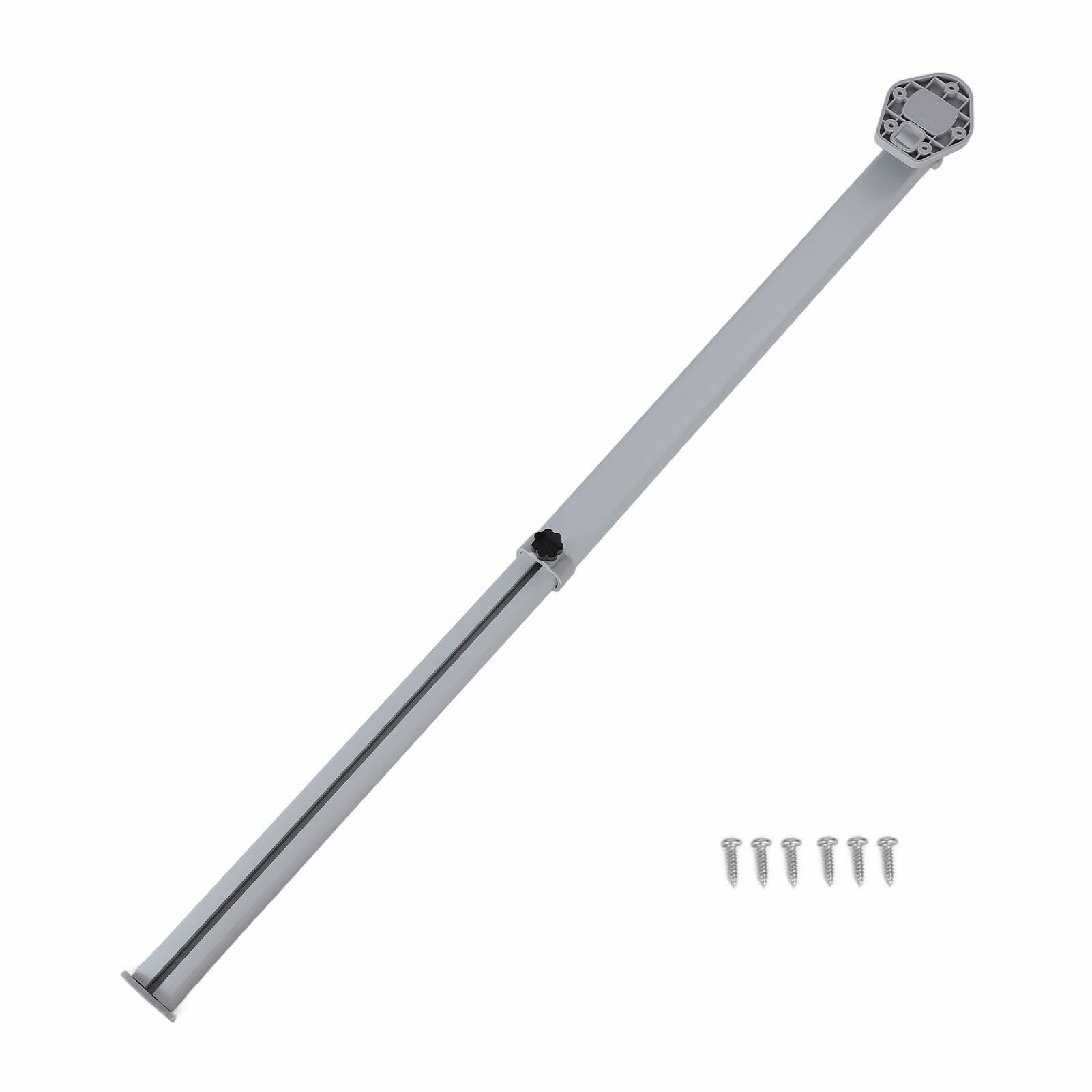 Телескопическая ножка стола из алюминиевого сплава, съемная, высота 580-1000 мм, регулируемая, складная ножка стола для автофургона, мебель для прицепа, лодки, серебристая