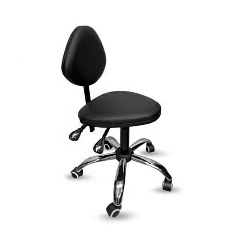 Стул мастера профессиональный c расширенной регулировкой BLACK Tattoo