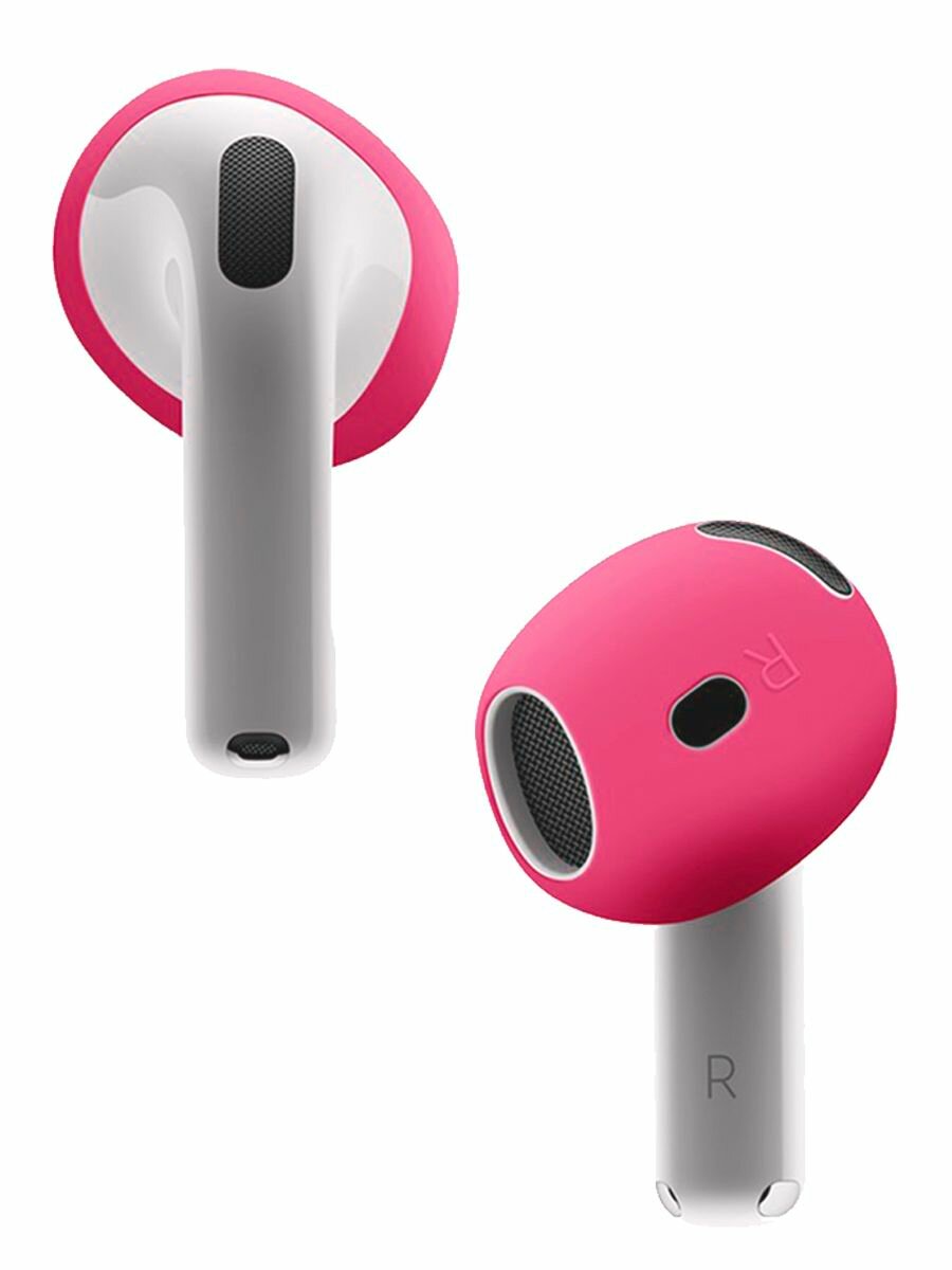 Амбушюры для наушников Airpods 4 (розовый)