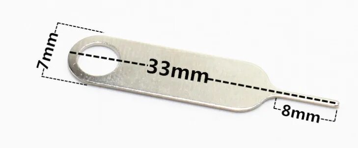 Игла для извлечения и извлечения сим-карты, универсальная, с круглым отверстием, 1000, 20-мобильный телефон шт.