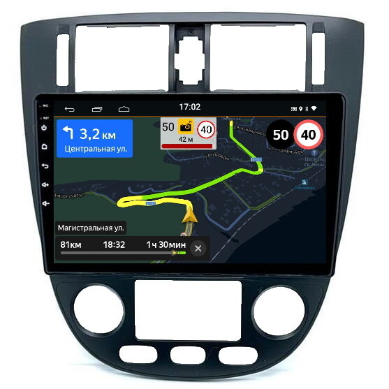 Магнитола CRS-300 Шевроле Лачетти Седан с климатом Chevrolet Lacetti Sedan 2004-2013 - Android 13 - DSP 36 полос