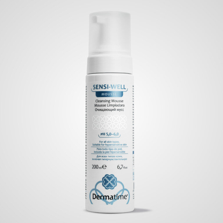 Очищающий мусс 200 мл DERMATIME SENSI-WELL Cleansing Mousse Мусс 200 мл