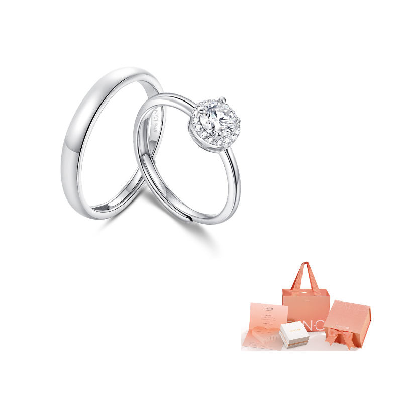 Кольцо на два пальца, камея