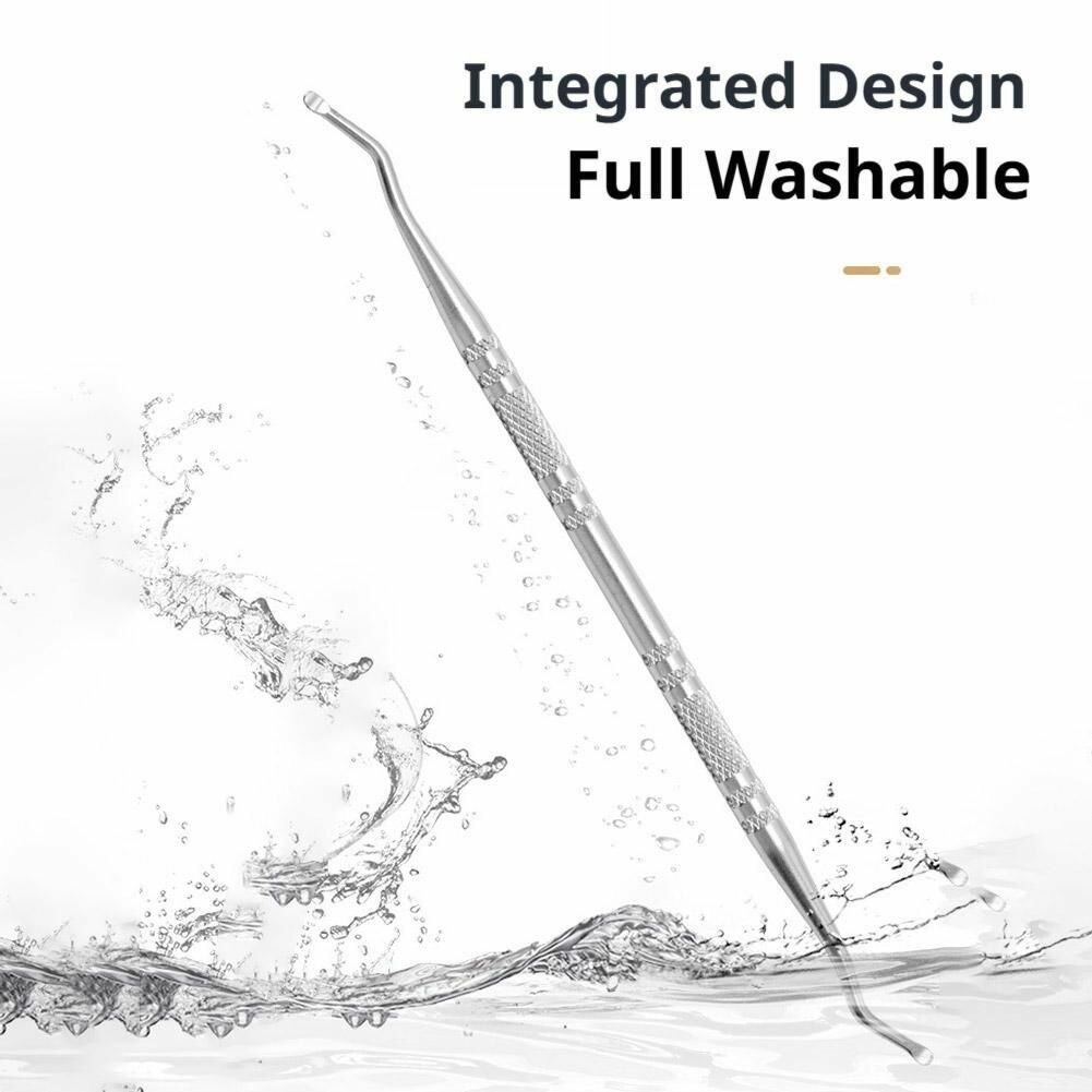 Кюретка педикюрная 2-х сторонняя для удаления вросшего ногтя, сталь