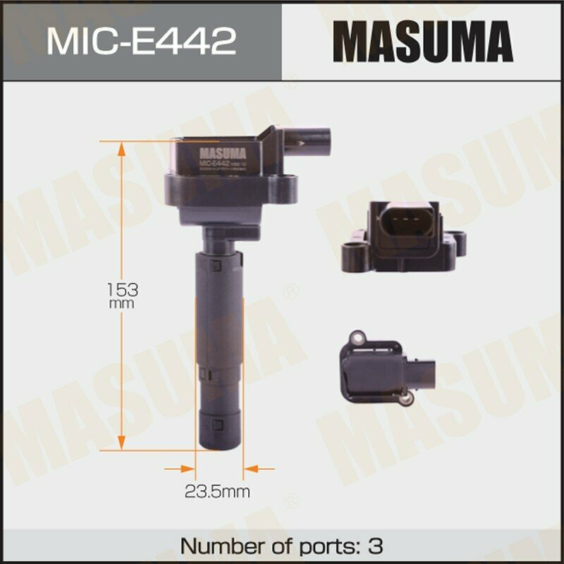 Катушка зажигания MASUMA MIC-E442 Mercedes-Benz C-Class W204 07-14, E-Class W212 09-16