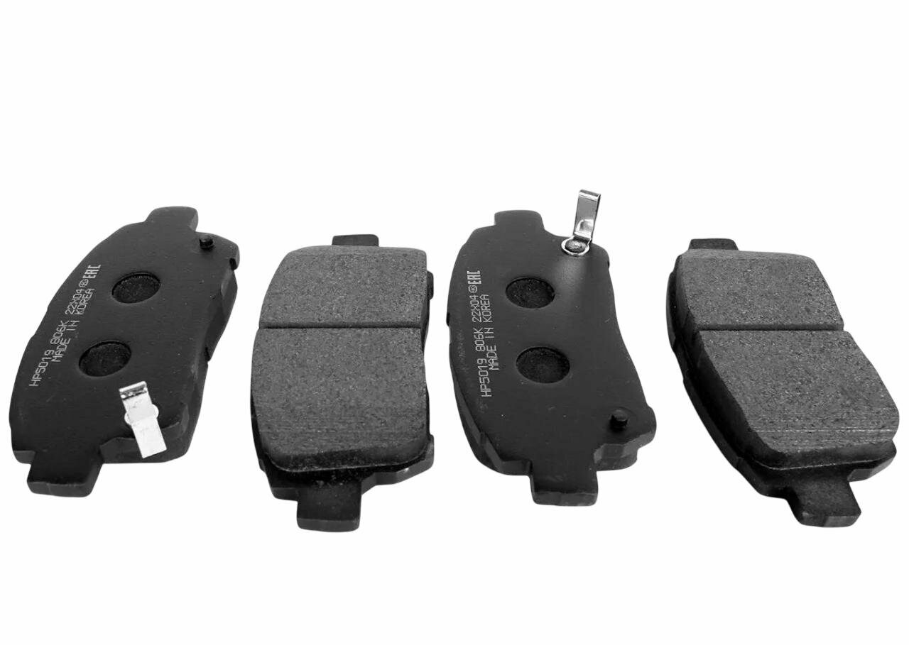 Колодки тормозные HSB HP5019 Toyota Celica 99-02, Pirius 00-09, Yaris 99-05, Echo 01-05, Scion хa 04-06, хb04-06