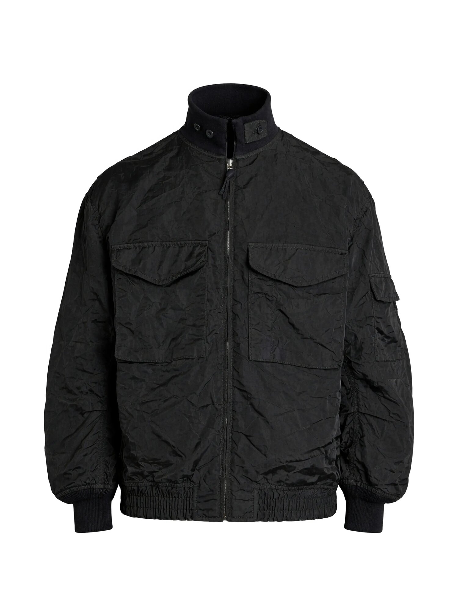 Куртка Crinkled-finish utility jacket