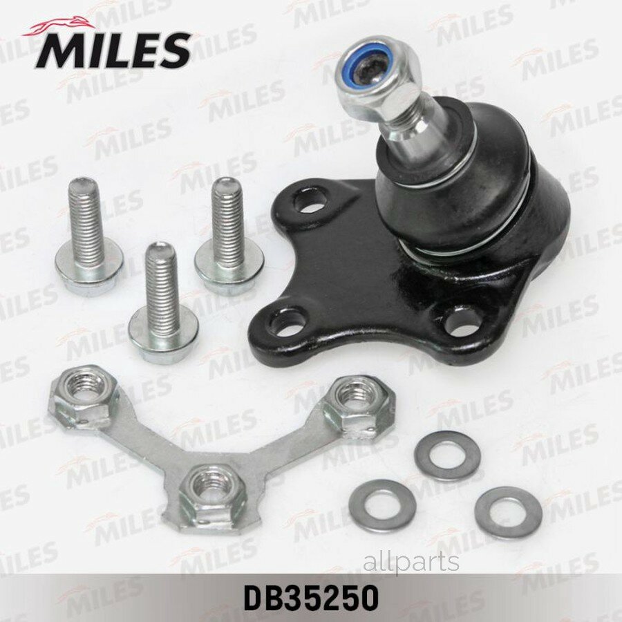 MILES DB35250 Опора шаровая VW POLO 02-/SKODA FABIA 00- нижн. лев.