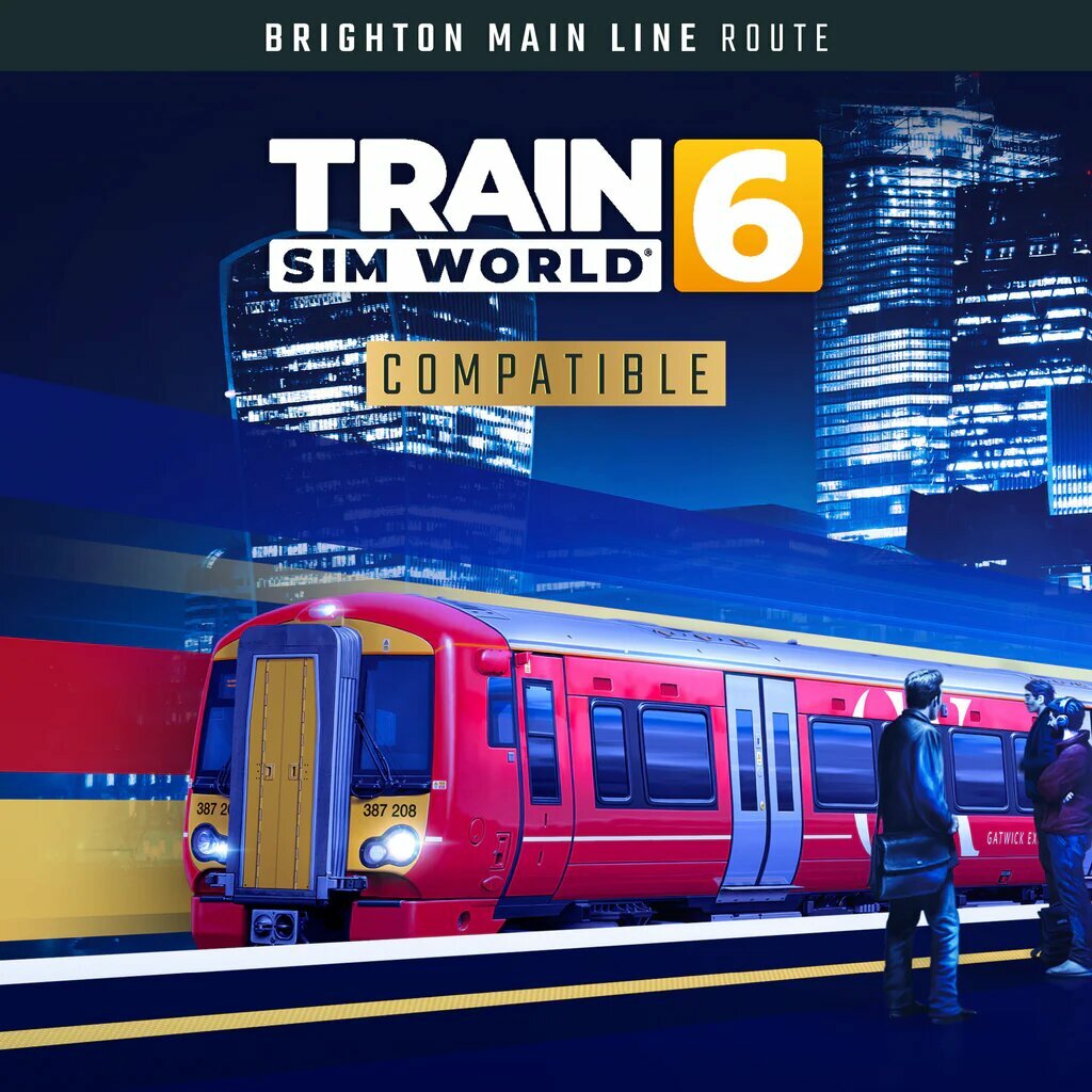 Дополнение Train Sim World 6: Brighton Main Line: London Victoria - Brighton, цифровое издание PlayStation 4 и PlayStation 5, регион Турция / код пополнения баланса
