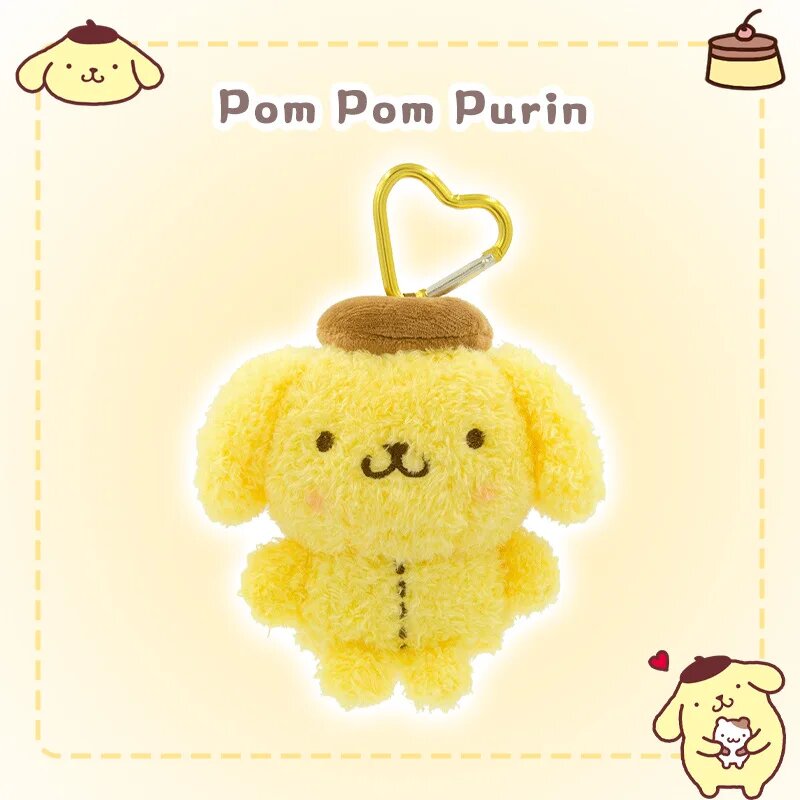 MINISO Брелок-игрушка Sanrio Hello Kitty Melody Cinnamoroll Keroppi Badbadtz-Maru в стиле аниме, подарок на день рождения,