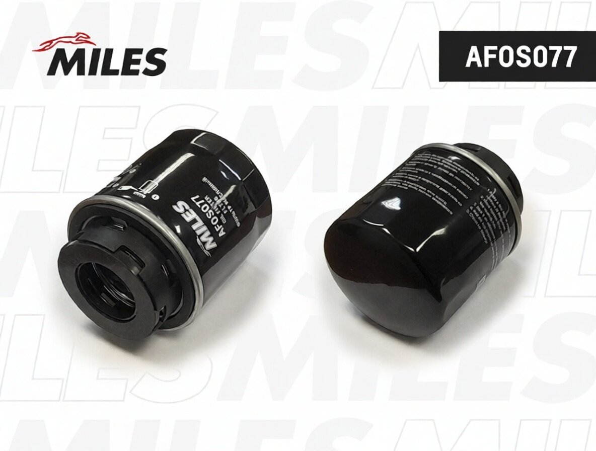 Фильтр масляный VAG 1.2/1.4/1.6 TSI/TFSI 08- (FILTRON OP641/2, MANN W712/94) AFOS077 Miles арт. AFOS