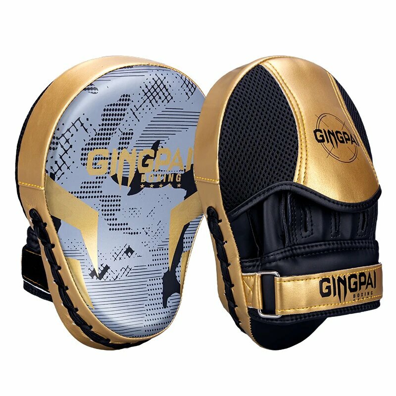 Боксерские лапы GINGPAI, MCSB gold, 1 пара