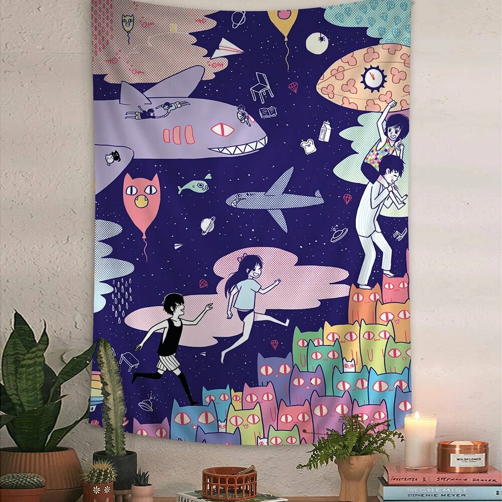 Гобелен Omori аниме, 60x110cm, цвет Z6