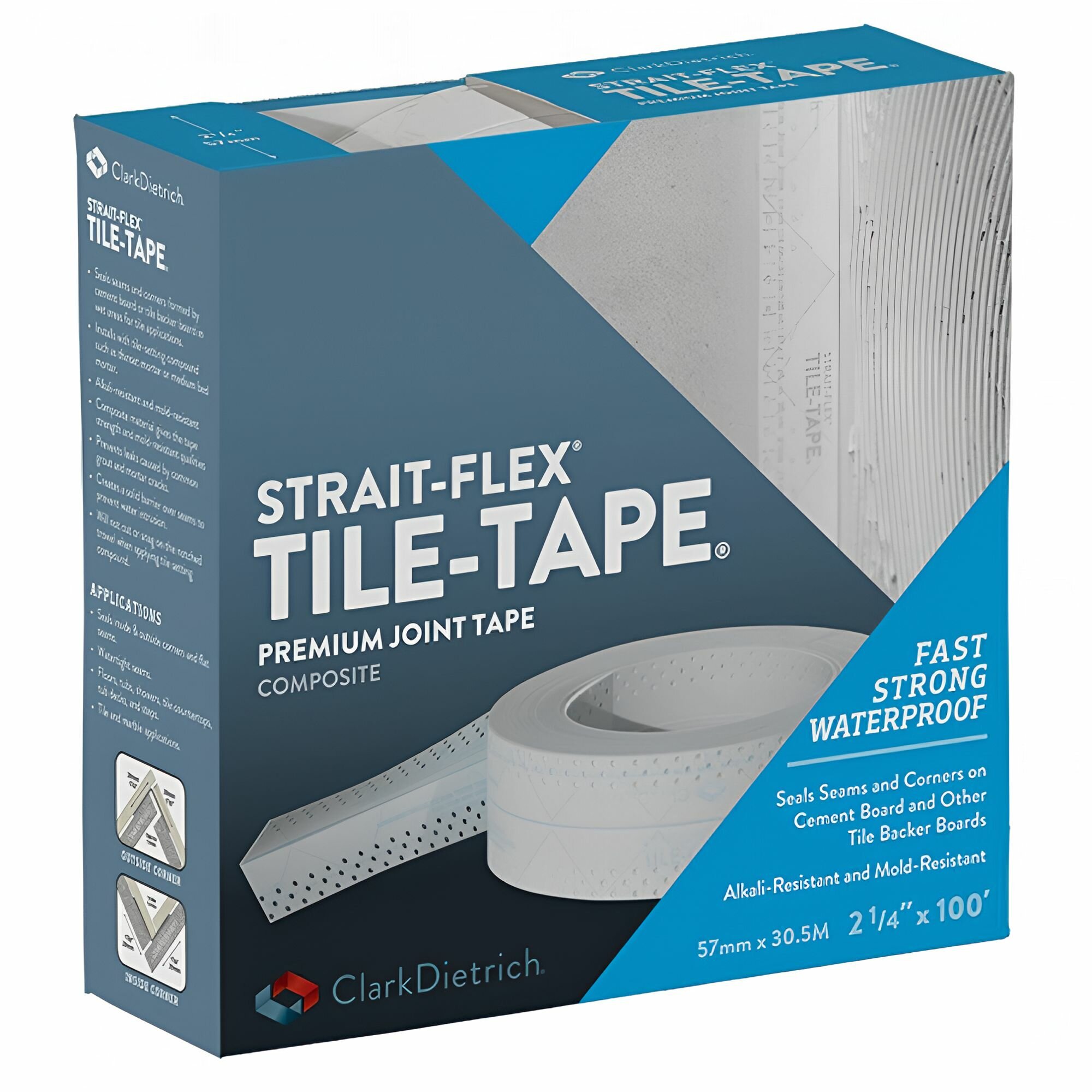 Лента композитная ПВХ TILE-TAPE 30,5 м/57 мм, арт. TILE-TAPE