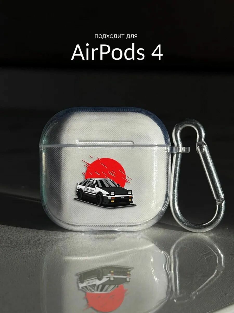 Чехол на AirPods 4 c машиной JDM