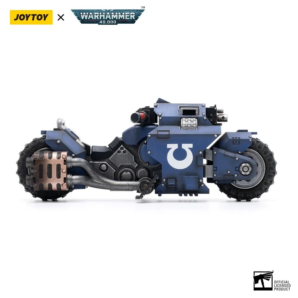 Аниме фигурки Warhammer 40K JOYTOY 1/18 Space Marines Ultramarines Outriders Подарок модели