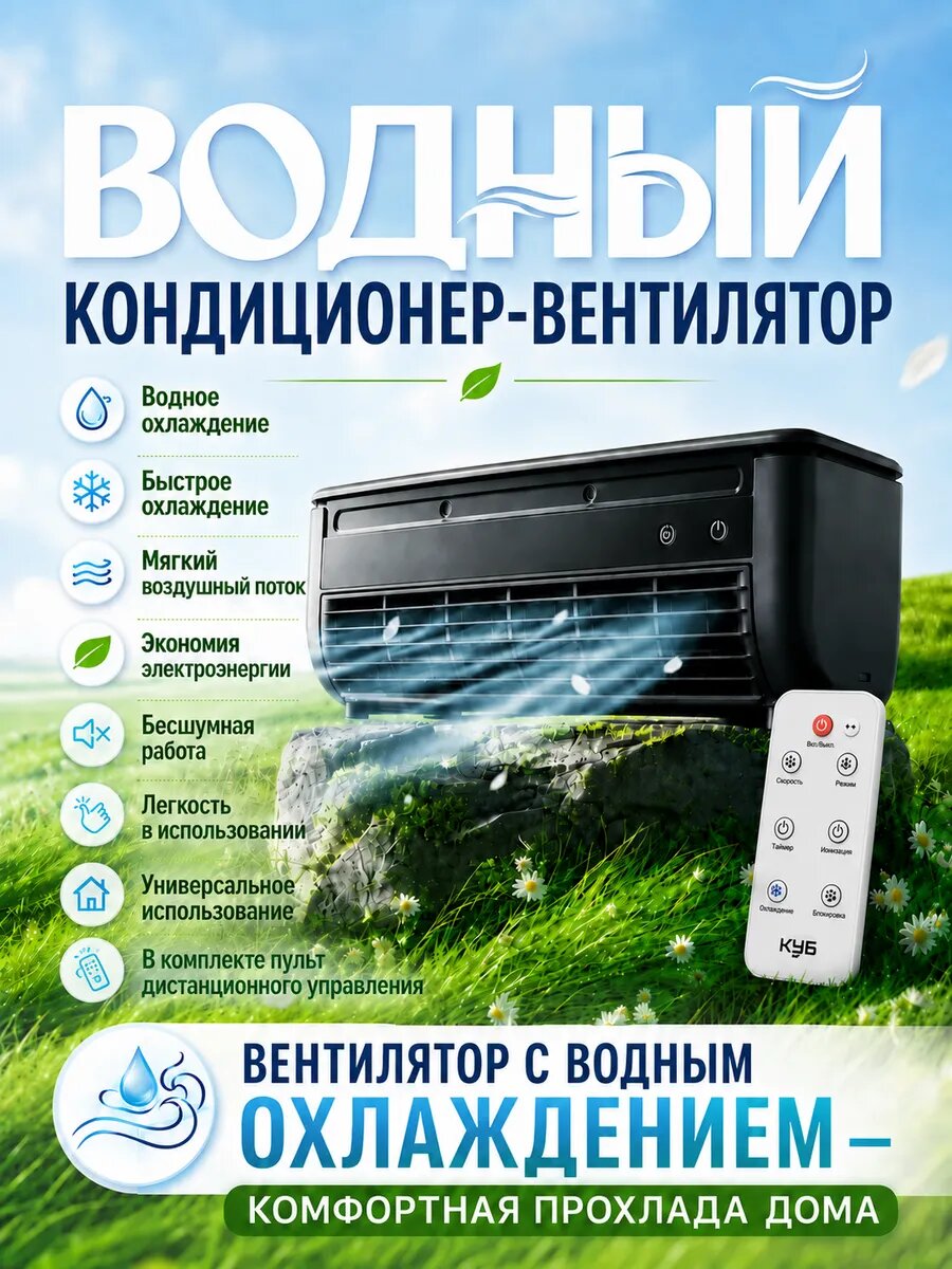 Портативный кондиционер для дома охлаждающий