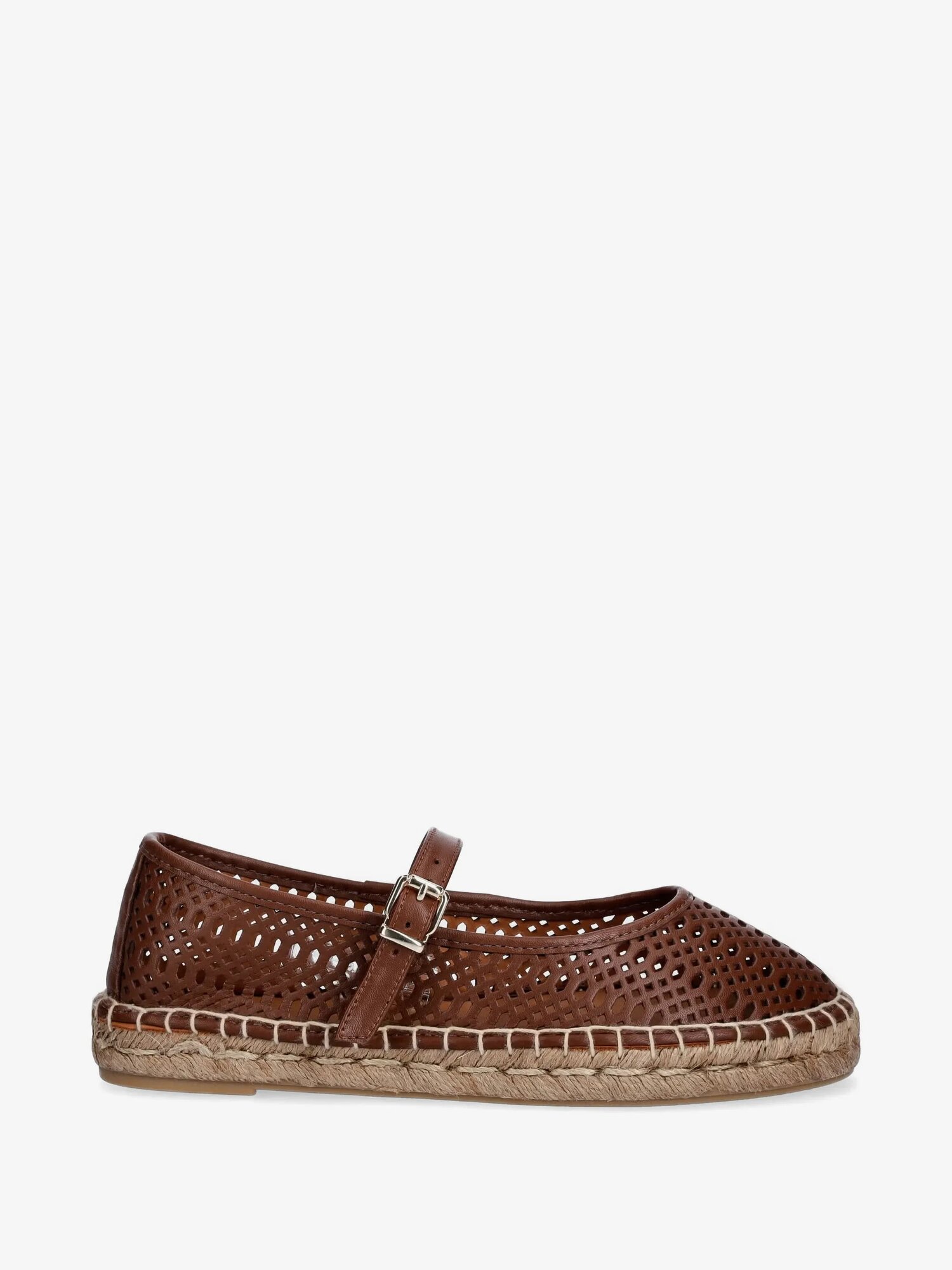 Эспадрильи Perforated leather espadrilles