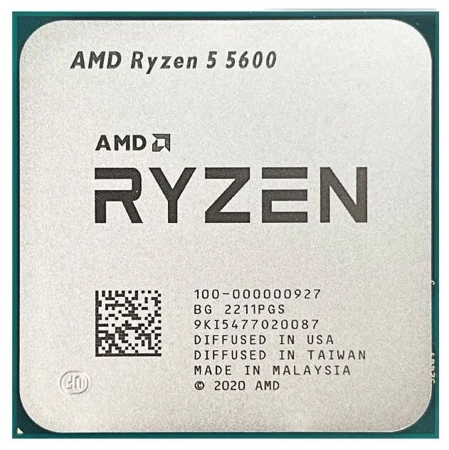 Центральный Процессор AMD RYZEN 5 5600