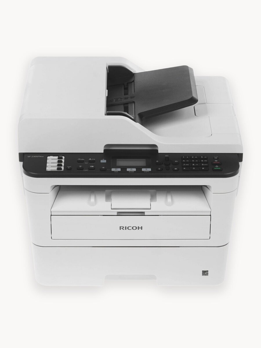 МФУ Ricoh SP230SWN, черно-белая лазерная печать, 1200 x 1200 DPI, A4