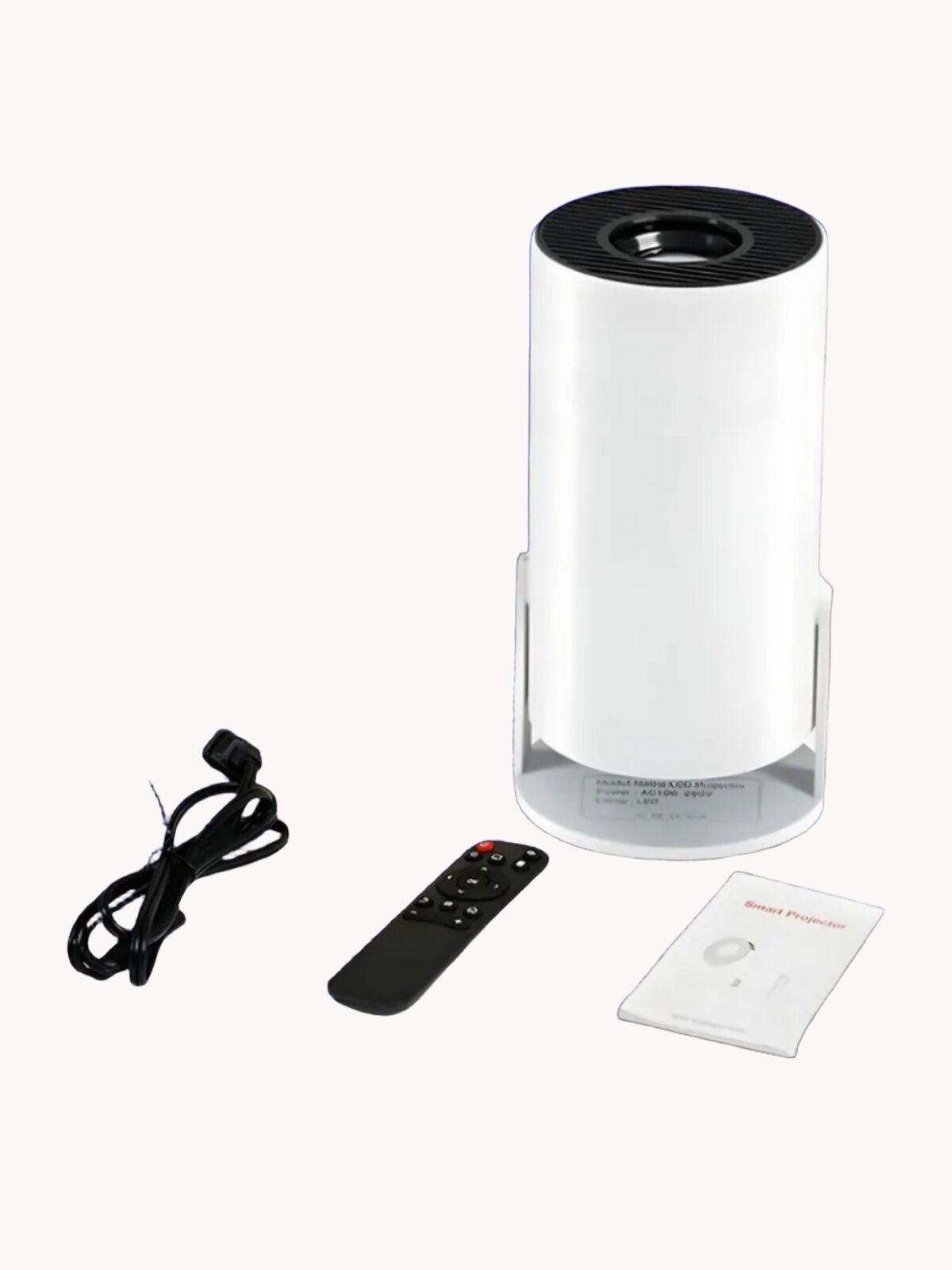 Проектор для фильмов, Wi-Fi6, Bluetooth 5.0, Android 12, 1280x600 Full HD 4k, мини проектор, для телефона, видеопроектор