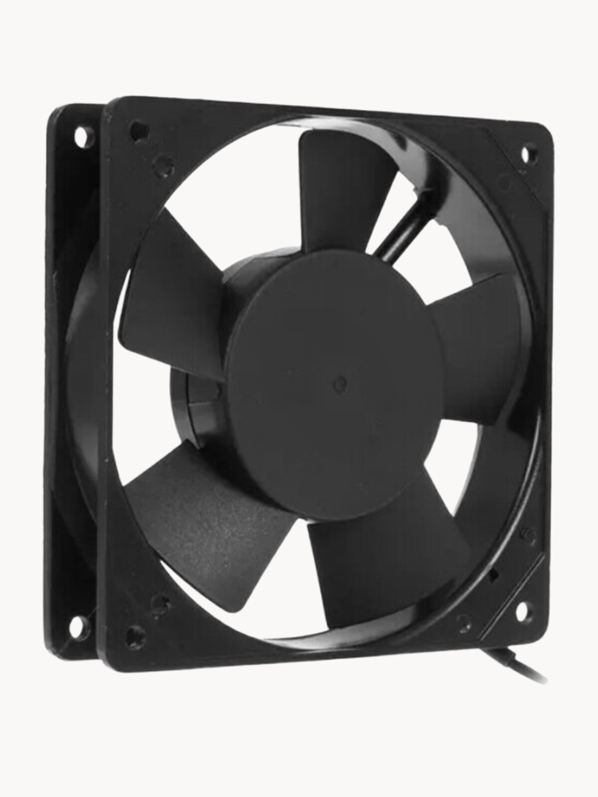 Вентилятор охлаждения Gembird, 120x120x25, AC, 220, втулка, 2 pin, провод 30 см