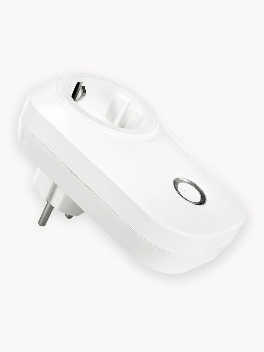 Умная розетка PS-link LSPA8 с WIFI модулем на 10А с мониторингом нагрузки