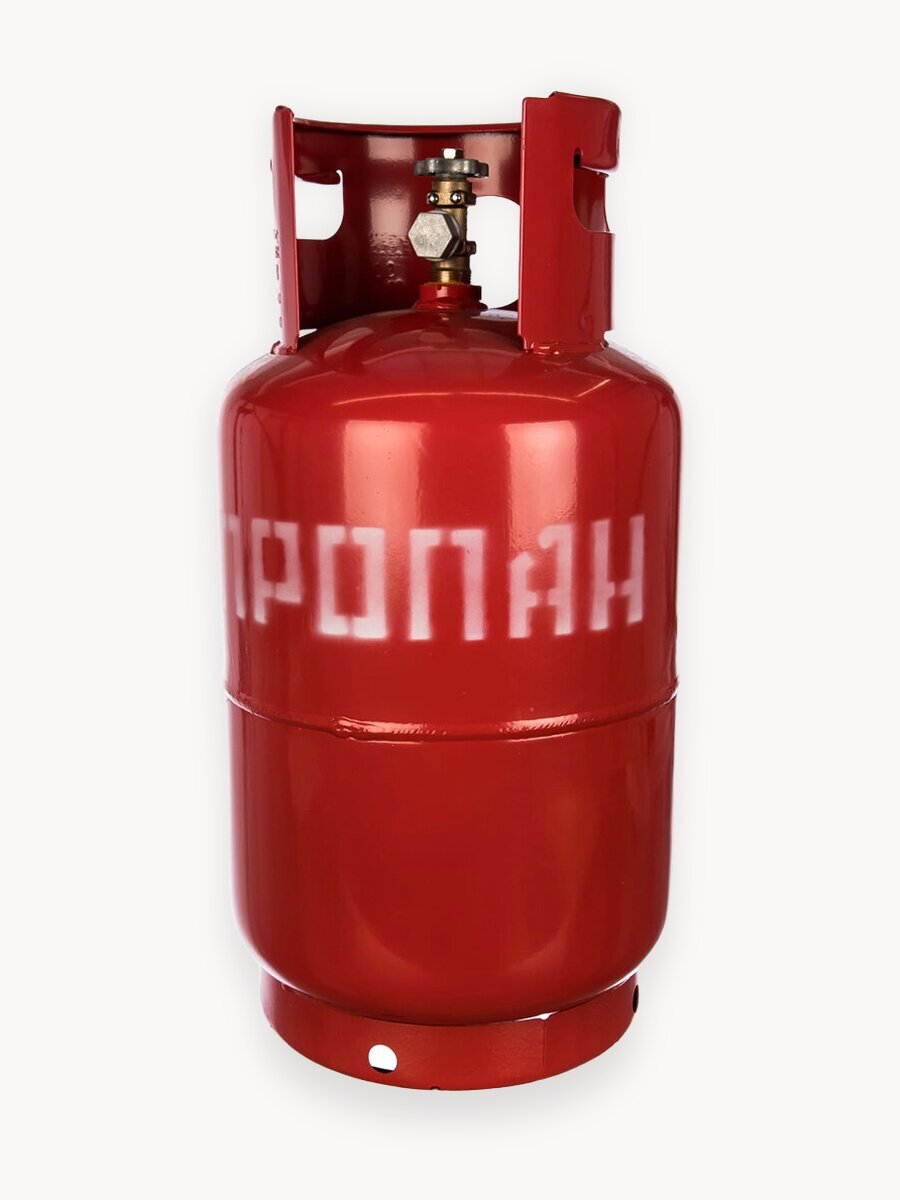 Баллон газовый NOVOGAS 27л с вентилем ВБК-2 с предохранительным клапаном,(производство Беларусь)/ГОСТ 15860-84/Пустой без газа