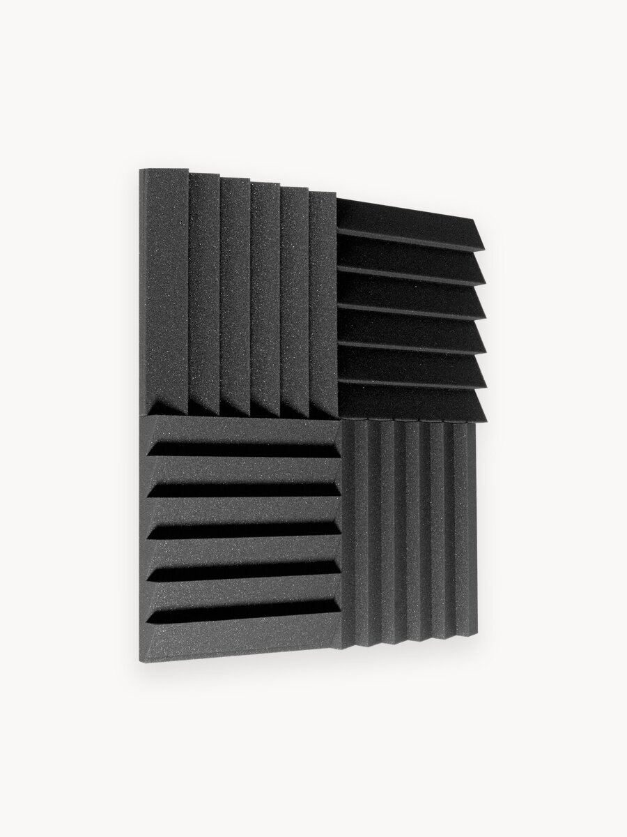 Акустическая панель "Pila" 300х300х50 мм / 4 шт. / Акустический поролон / POROLON-MAG